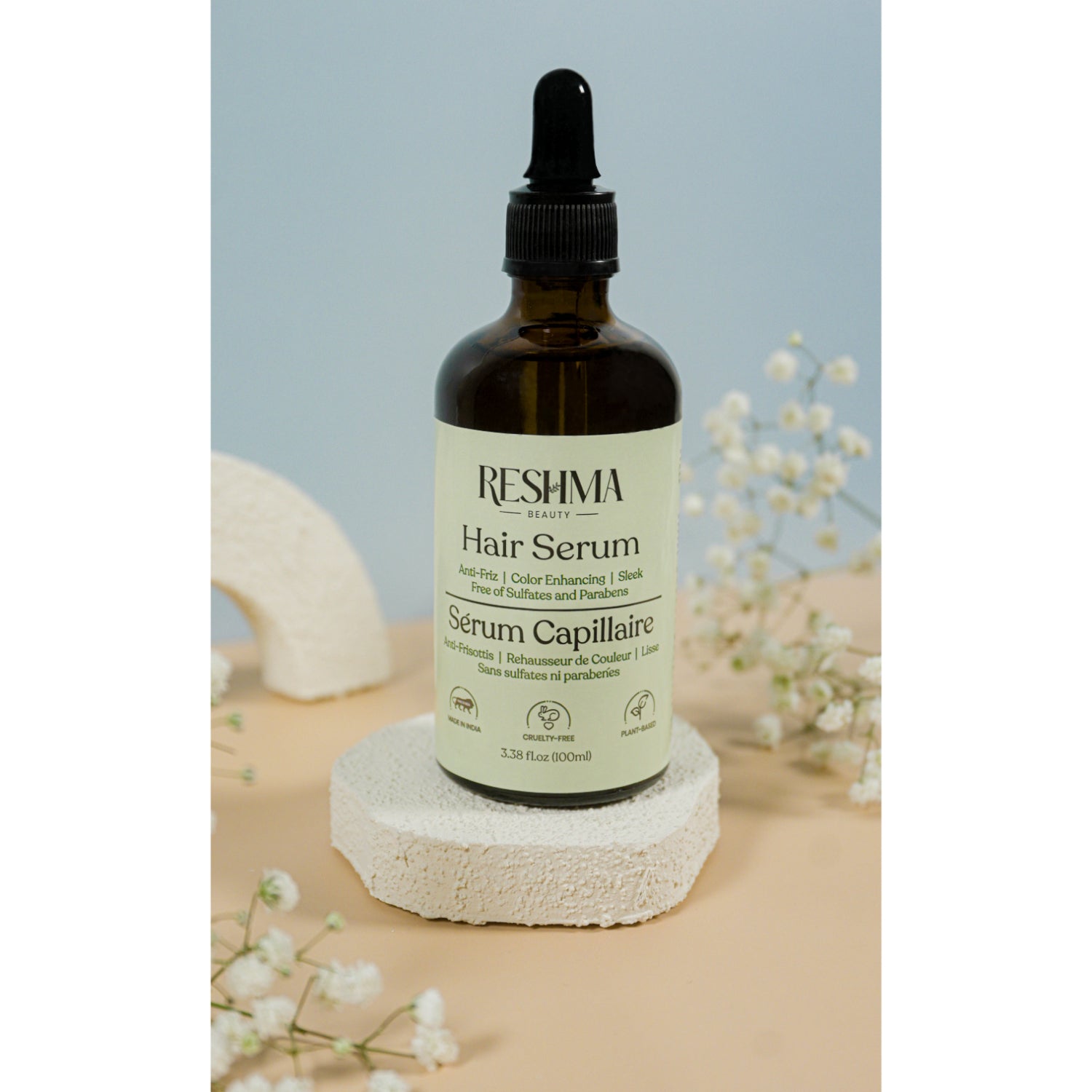 Reshma Beauty Hair Serum – Anti-Frizz, Lightweight, Color-Safe for Sle ...